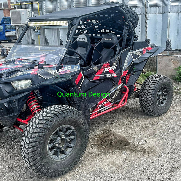 Grafic Kit Sticker Autocolant Polaris Rzr Turbo 2015-2019 - QuantumDesign
